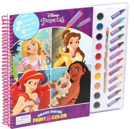 Deluxe Poster Paint & Color: Disney Princess– Brands For Less USA