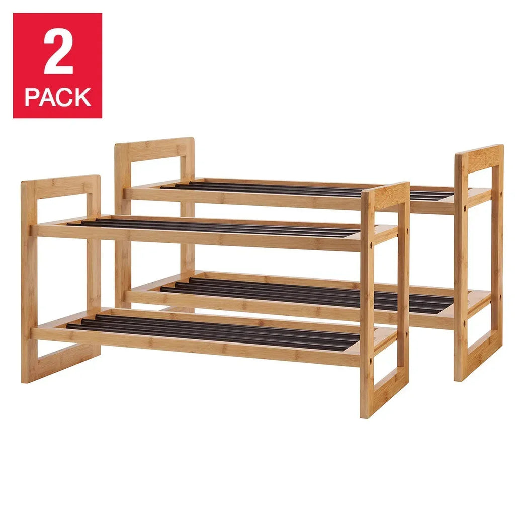 Trinity Bamboo Shoe Rack
