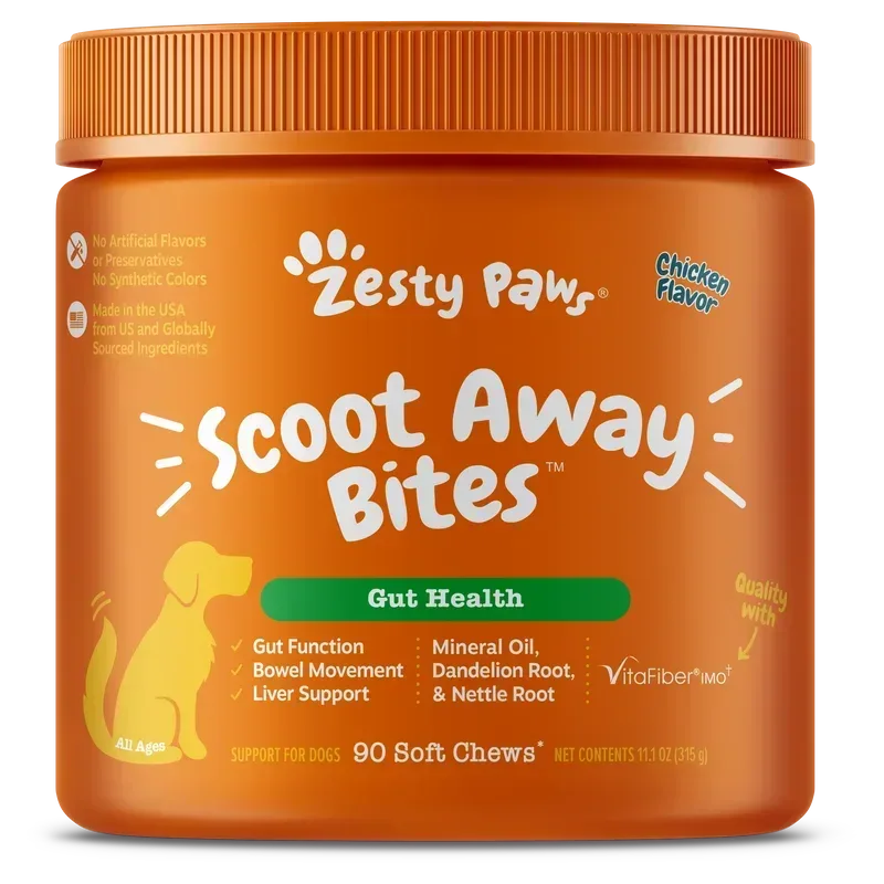 Zesty Paws Scoot Away Bites