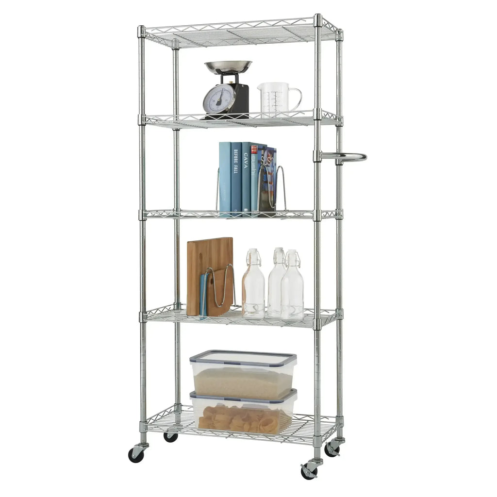 TRINITY Basics EcoStorage 5-tier Rack– Brands For Less USA