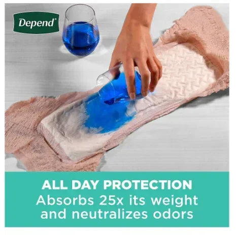 Depend Fresh Protection Adult Incontinence Underwear for Women, Large ...