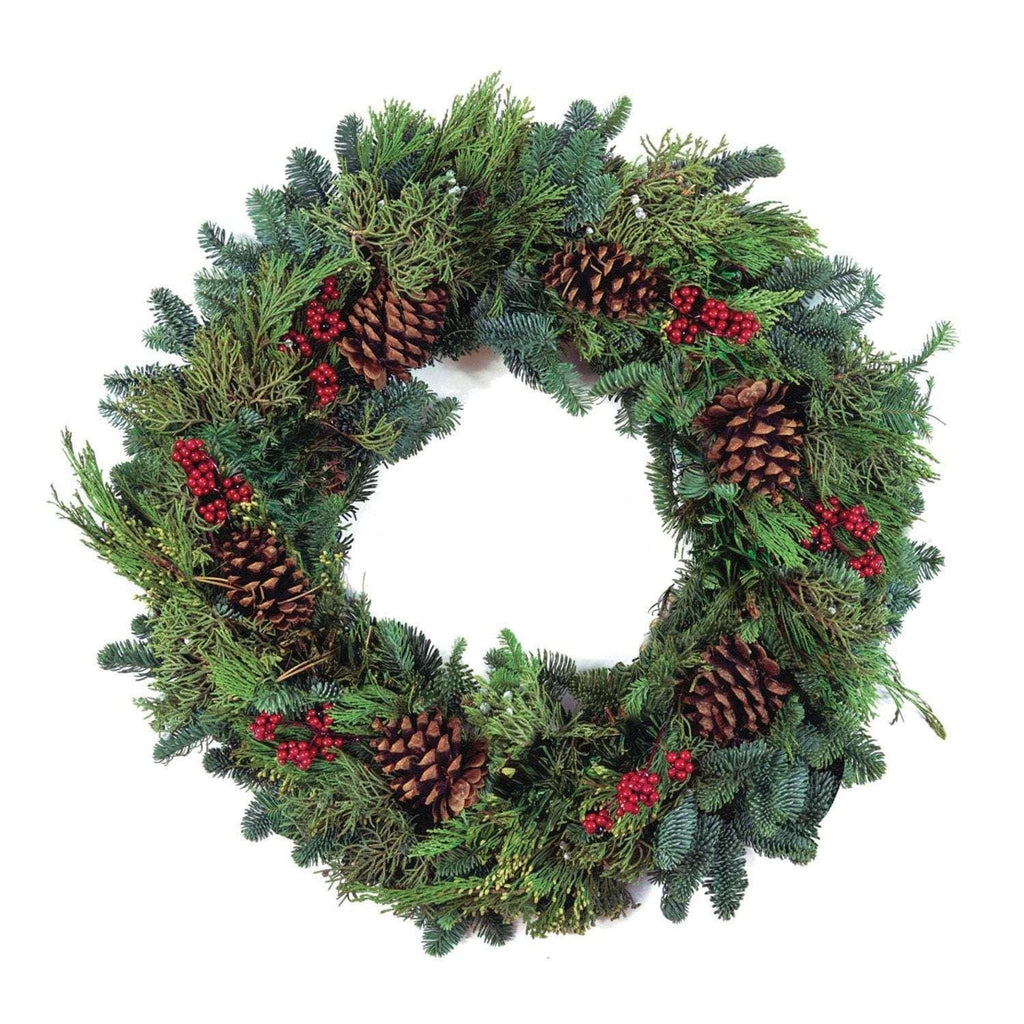 24" Premium Fresh Wreath– Brands For Less USA