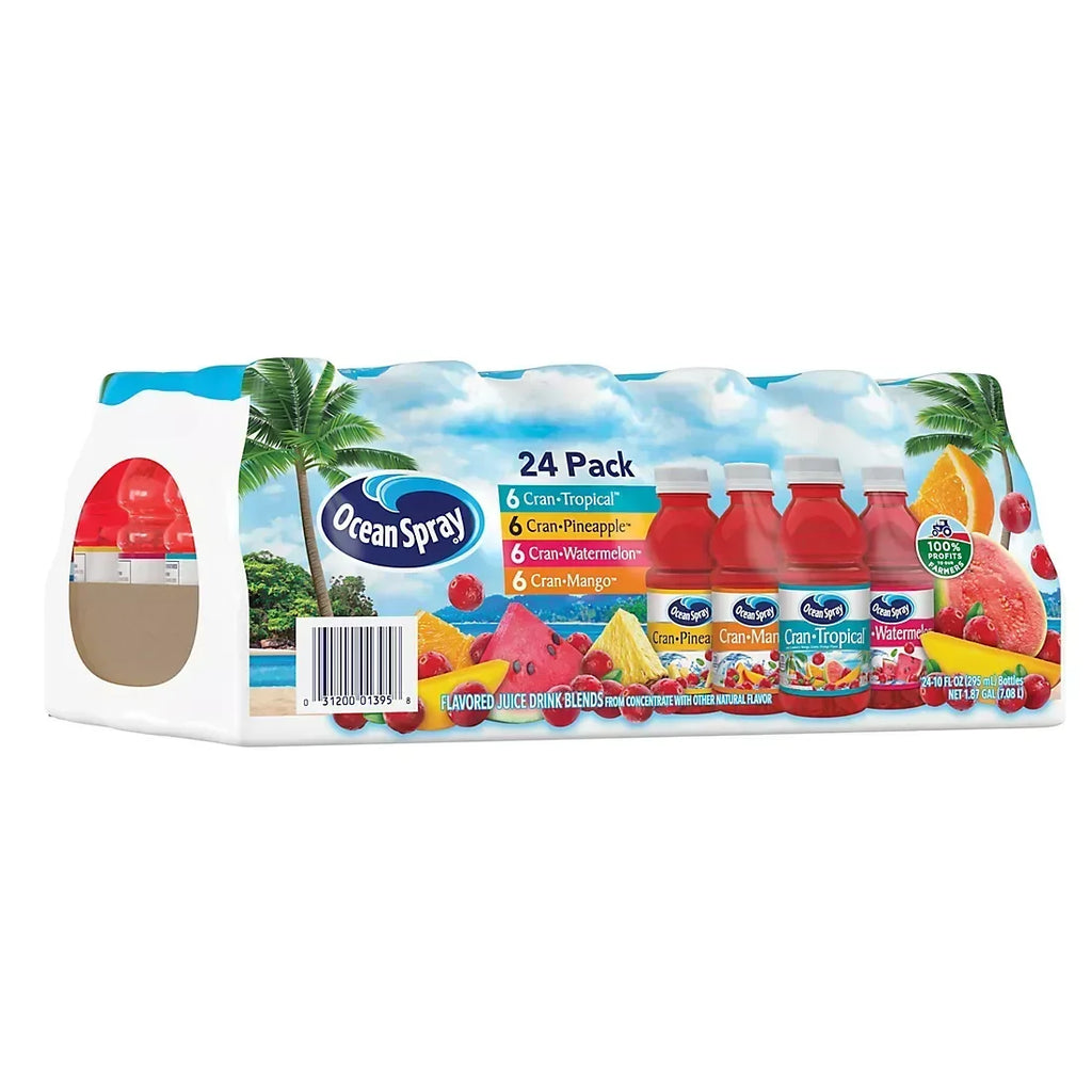 Ocean Spray Tropical Variety Pack, 24 ct./10 oz.– Brands For Less USA