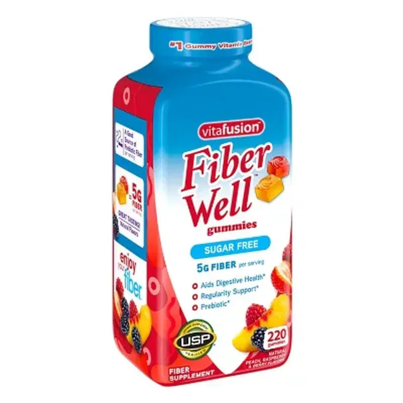 Vitafusion Fiber Well Gummies, 5G Fiber (220 Ct.)– Brands For Less USA