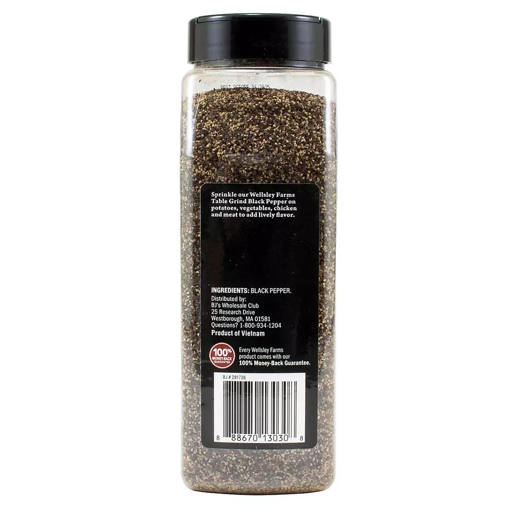Wellsley Farms Table Grind Pepper, 16 oz.– Brands For Less USA