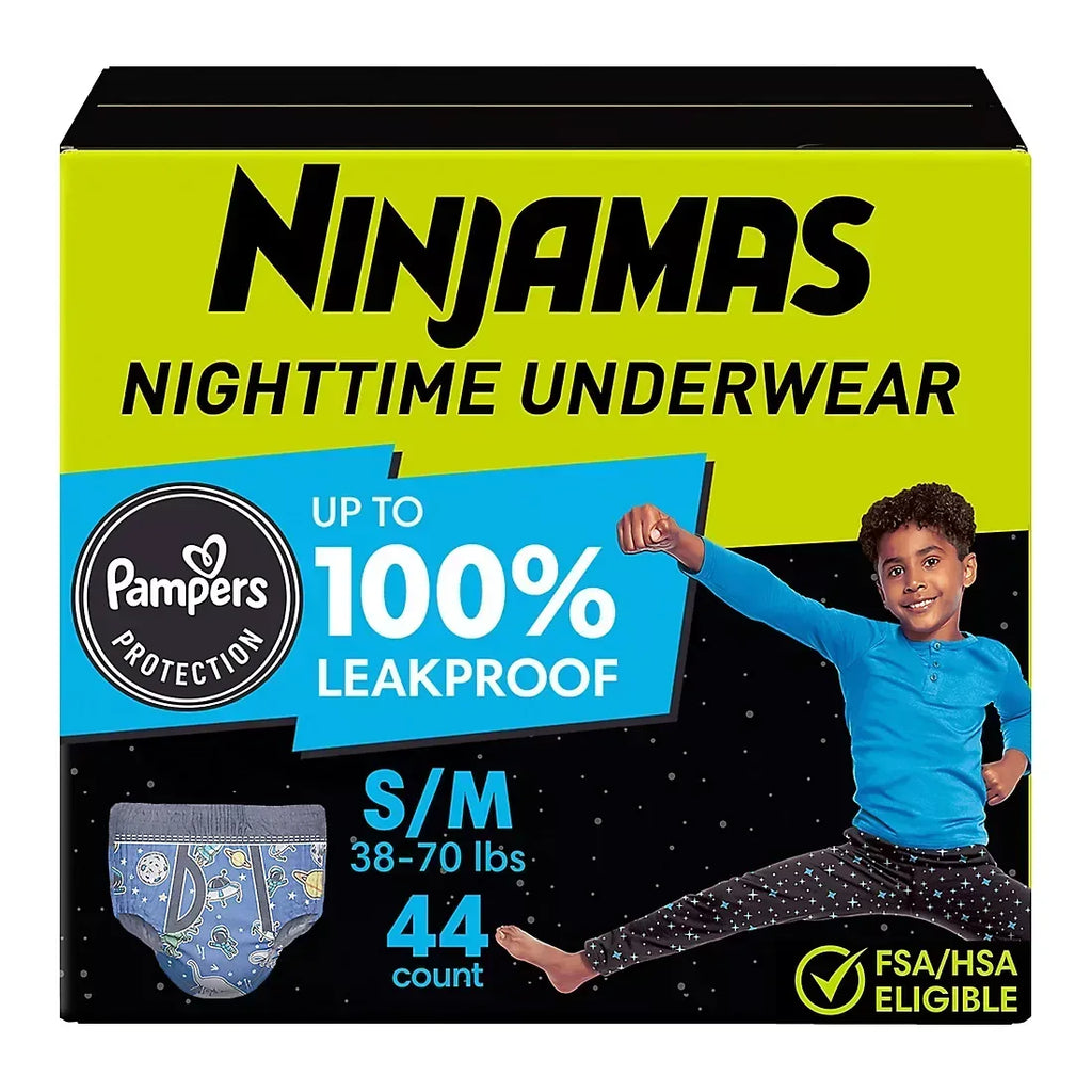 Ninjamas Nighttime Bedwetting Underwear for Boys (Select Size)– Brands ...