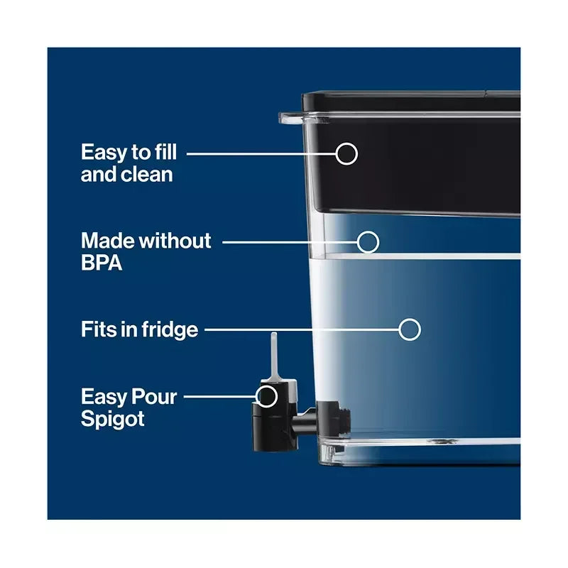 Brita UltraMax Elite Filtered Water Dispenser, 27-Cup– Brands For Less USA