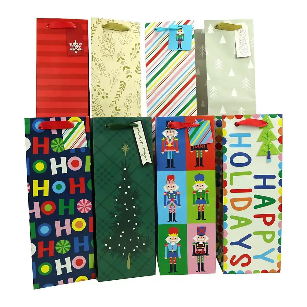 EDG Bottle Heavyweight Assorted Gift Bags, 8 ct.– Brands For Less USA