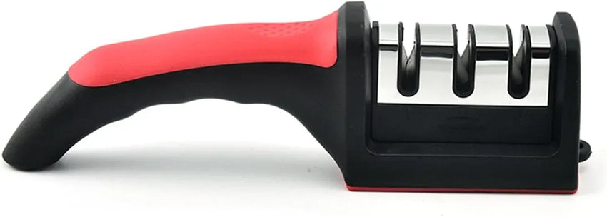 4-in-1 Knife Sharpener, Restore and Polish Blades with Ease, Perfect f ...