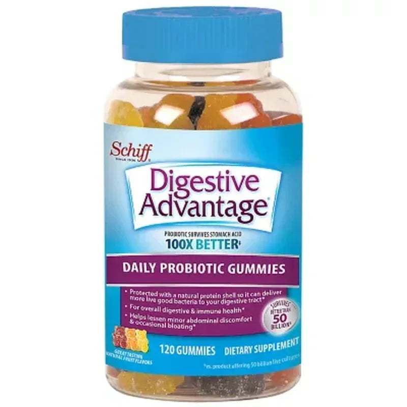 Digestive Advantage Daily Probiotic Gummies (120 Ct.)– Brands For Less USA