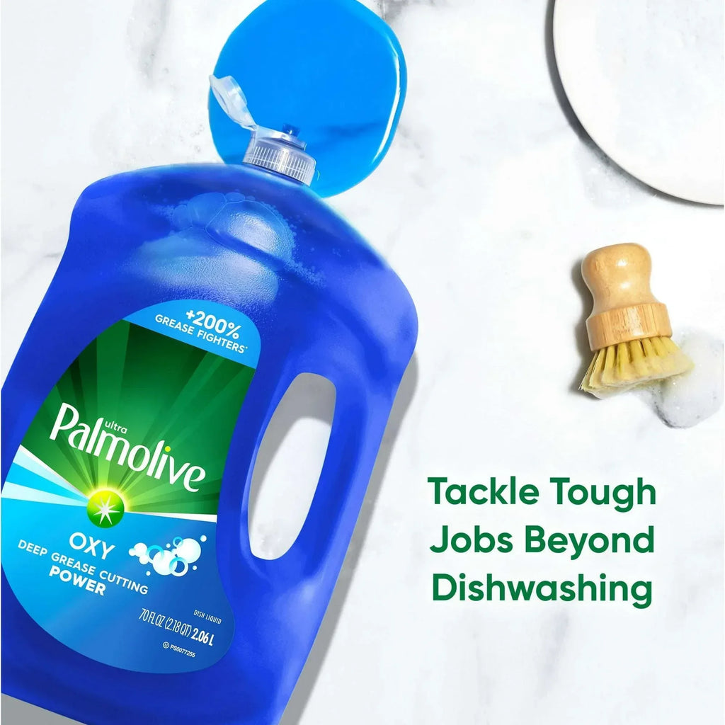 Palmolive Ultra Oxy Liquid Dish Soap, Power Degreaser, 70 fl oz Bottle ...
