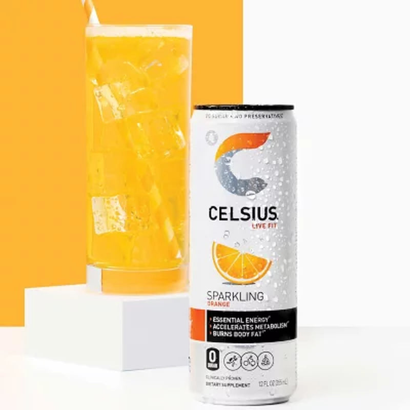Celsius Essential Energy Sparkling Variety Pack 12 Fl. Oz., 18 Pk ...