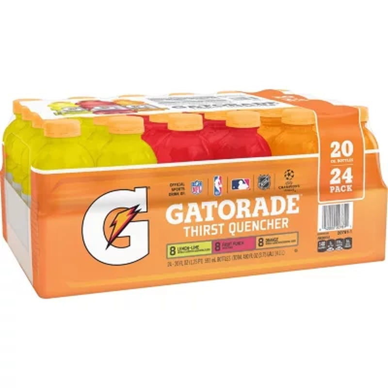 Gatorade Sports Drinks Variety Pack (20 Fl. Oz., 24 Pk.)– Brands For ...