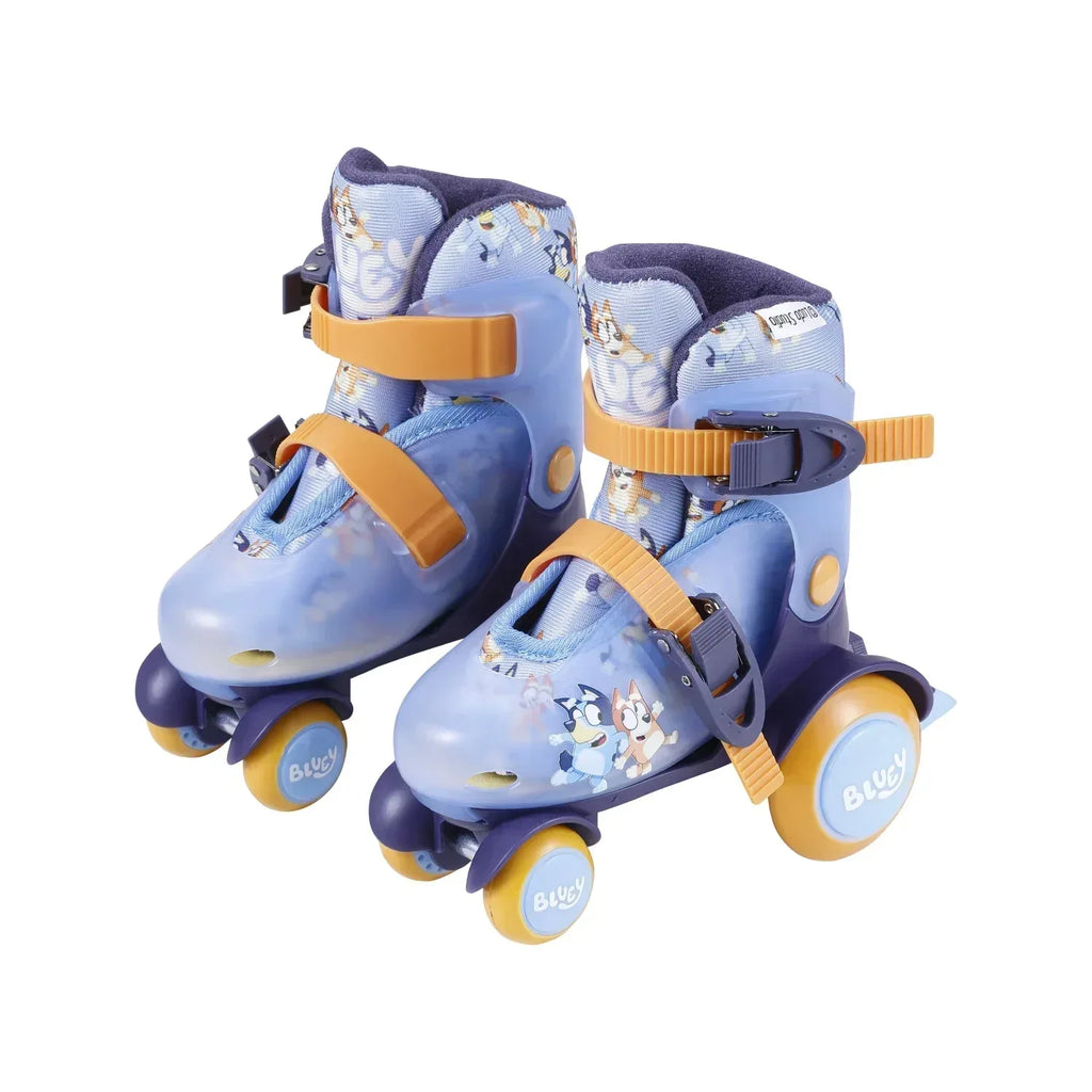 Bluey Kids Training Roller Skates, Adjustable Sizing, Size 9-12, Unise ...