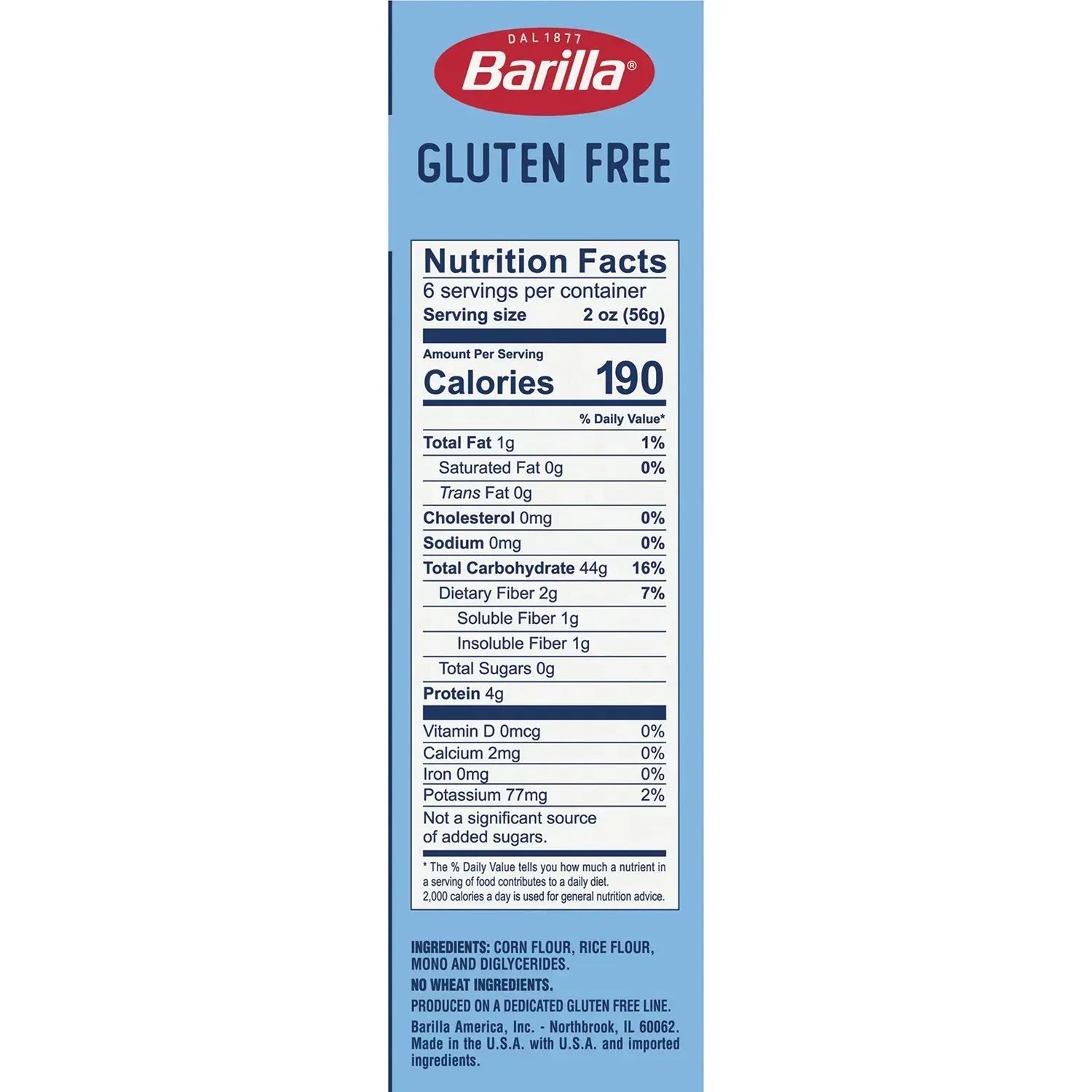 Barilla Gluten-Free Pasta, Variety Pack 12 oz., 4 pk.– Brands For Less USA