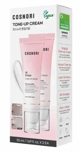 COSNORI W. Dress Tone-up Cream, 1.69 fl oz, 2-pack– Brands For Less USA