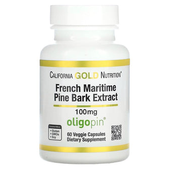 California Gold Nutrition, French Maritime Pine Bark Extract, Oligopin ...