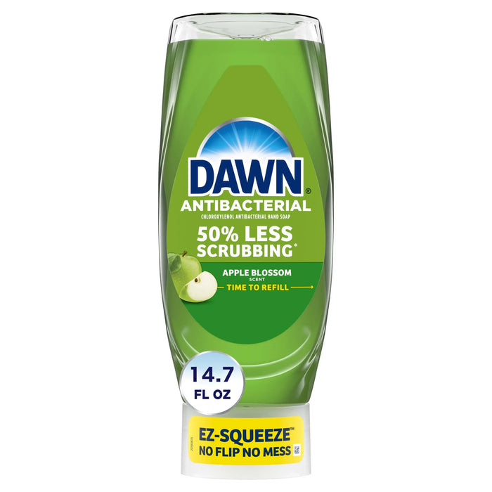 Dawn Ultra Antibacterial EZ-Squeeze Hand Soap, Apple Blossom, 14.7 Fl ...