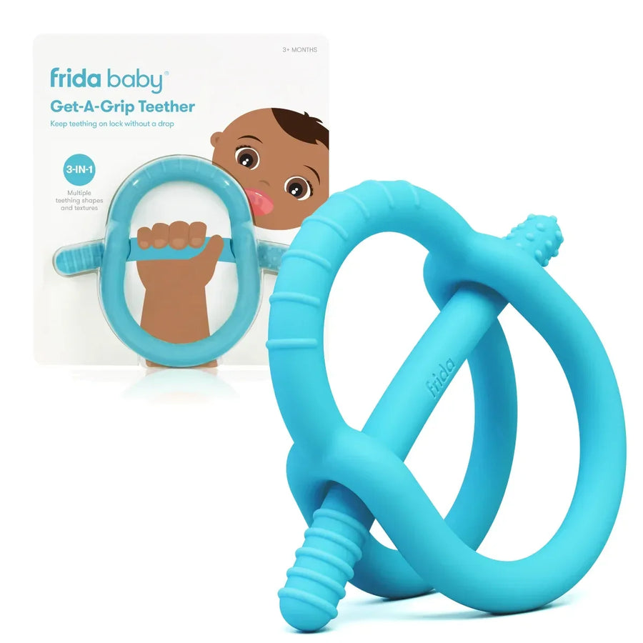 Frida Baby Get a Grip Teether, Multi-Texture Teething Toy for Baby Tee ...