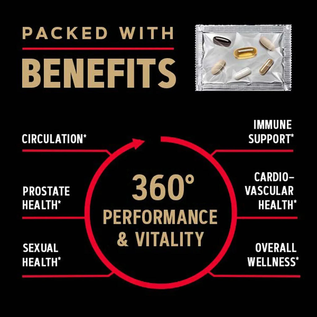 Programa GNC Mega Men Performance and Vitality Vitapak, 30 unidades ...