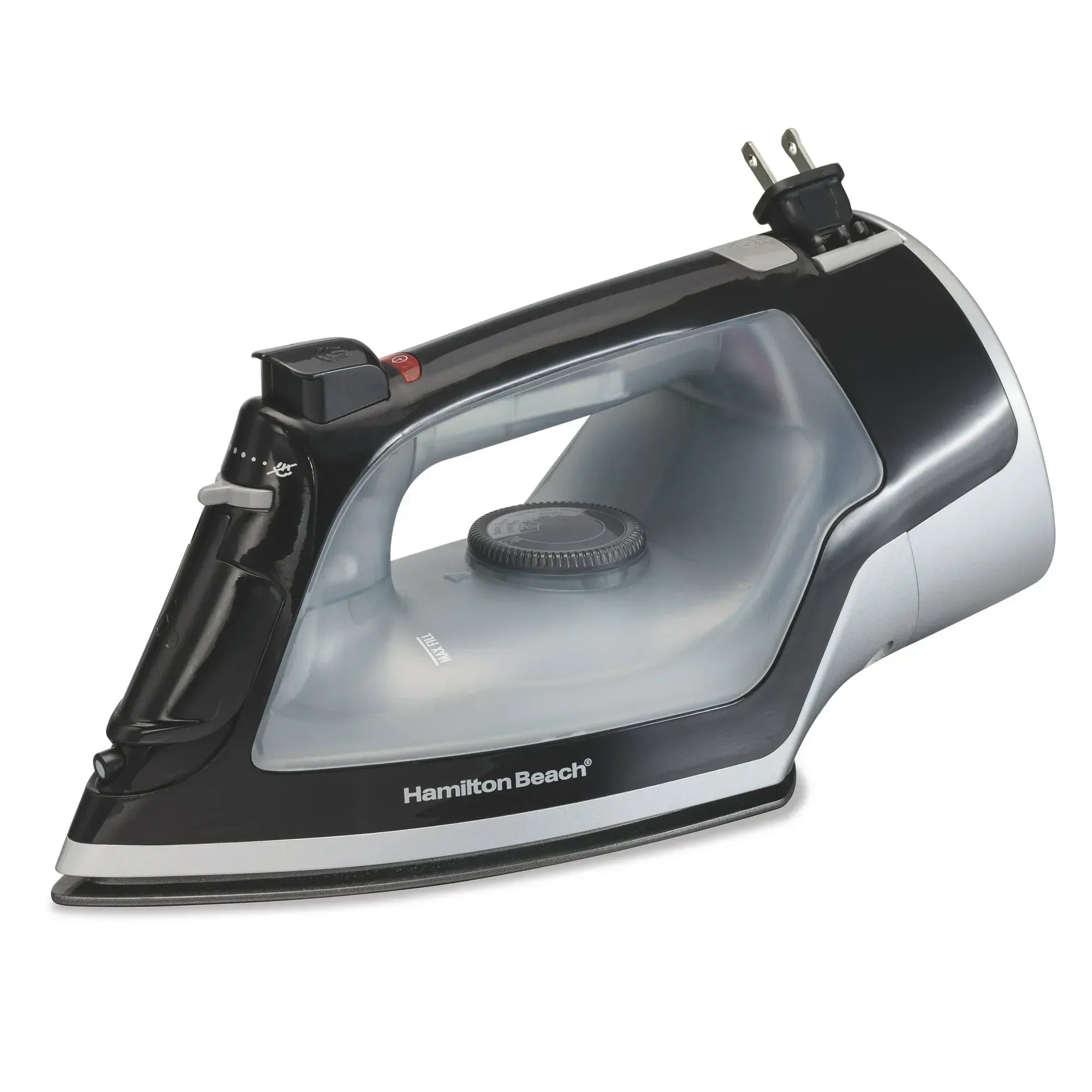 Hamilton Beach Full-Size Nonstick Iron, Black, Model 14289– Brands For ...