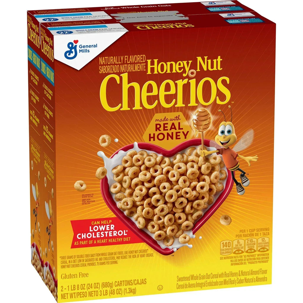 Honey Nut Cheerios Cereal, 48 oz.– Brands For Less USA