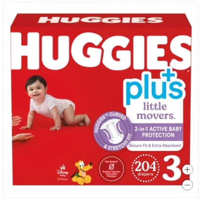 Huggies Plus Diapers Sizes 3 - 7– Brands For Less USA
