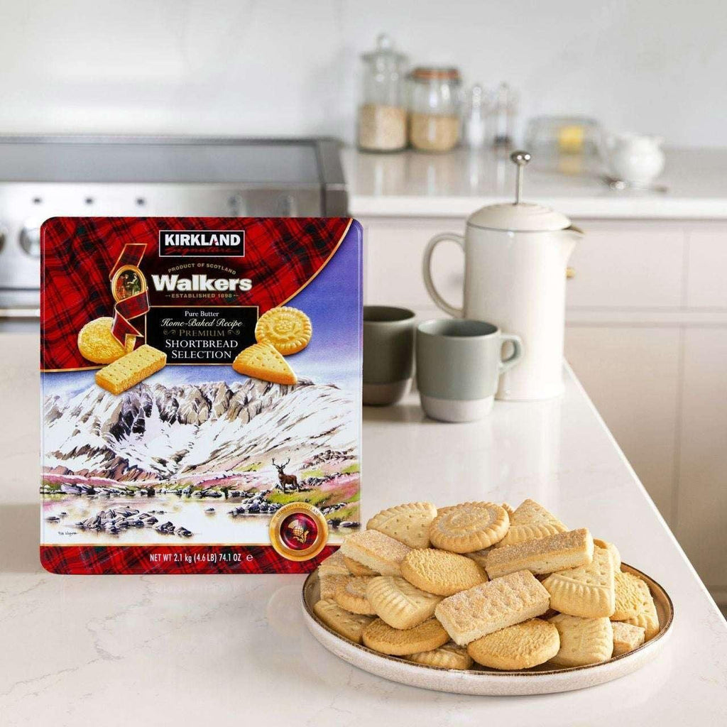 Kirkland Signature Walkers Premium Shortbread Selection, 4.6 lbs ...