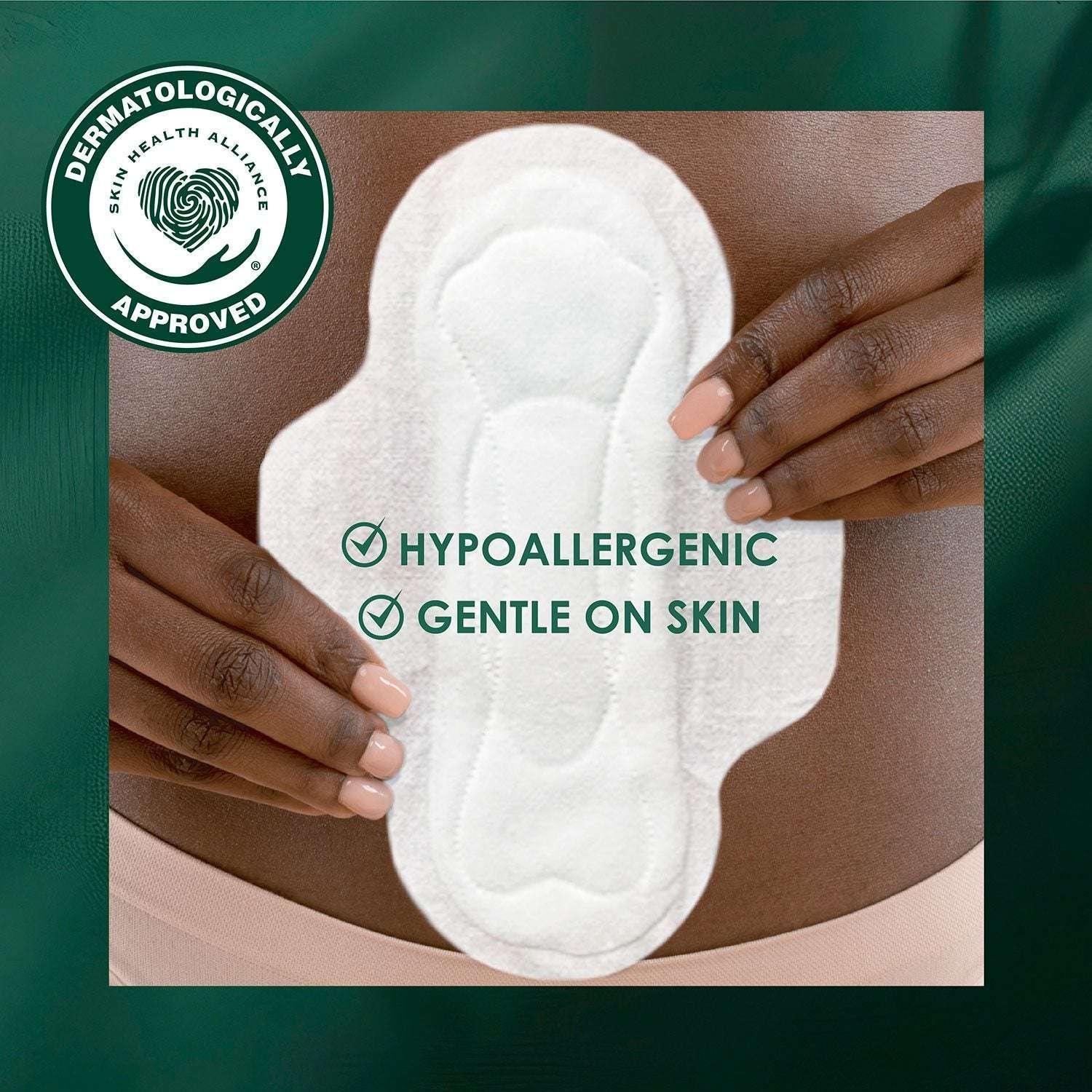 L. Ultra Thin Organic Cotton Pads with Wings, Super, 96 ct.– Brands For ...