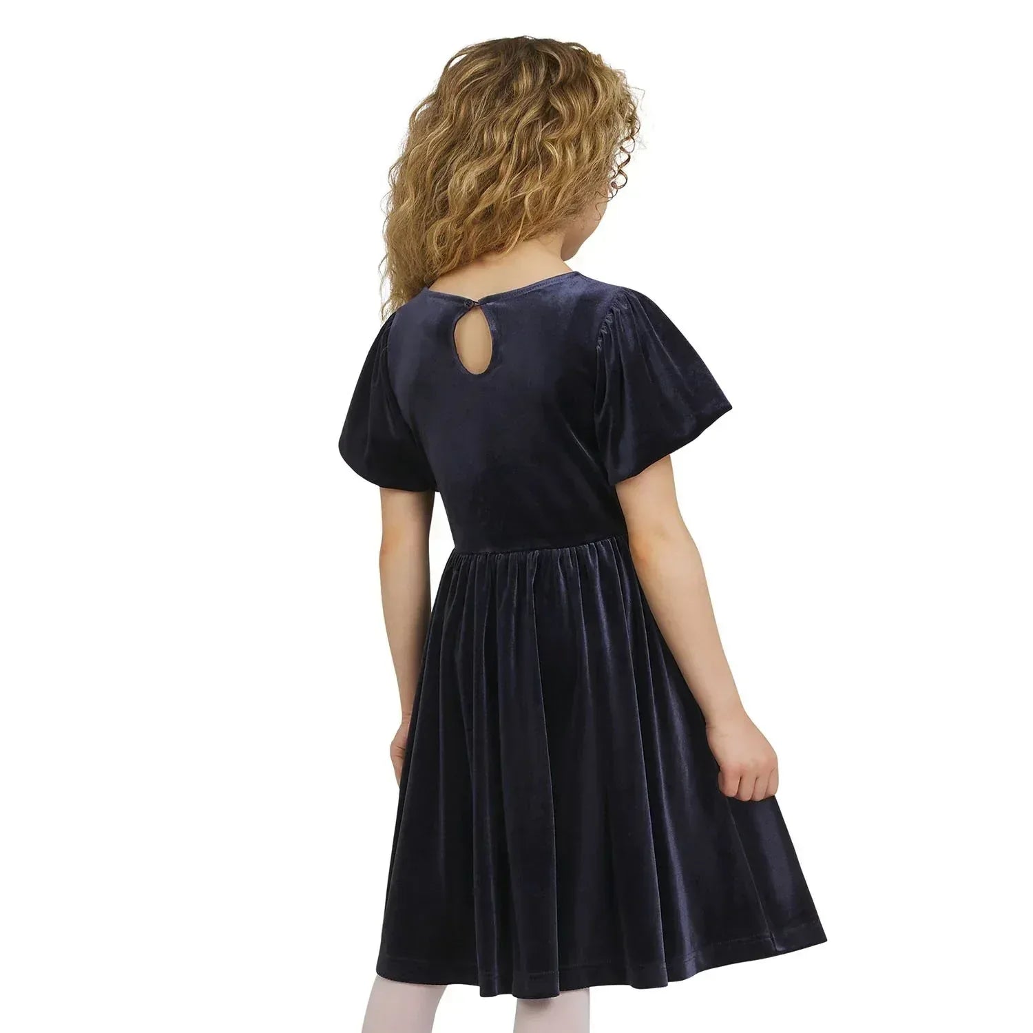 Lands' End Girls Velour Dress– Brands For Less USA
