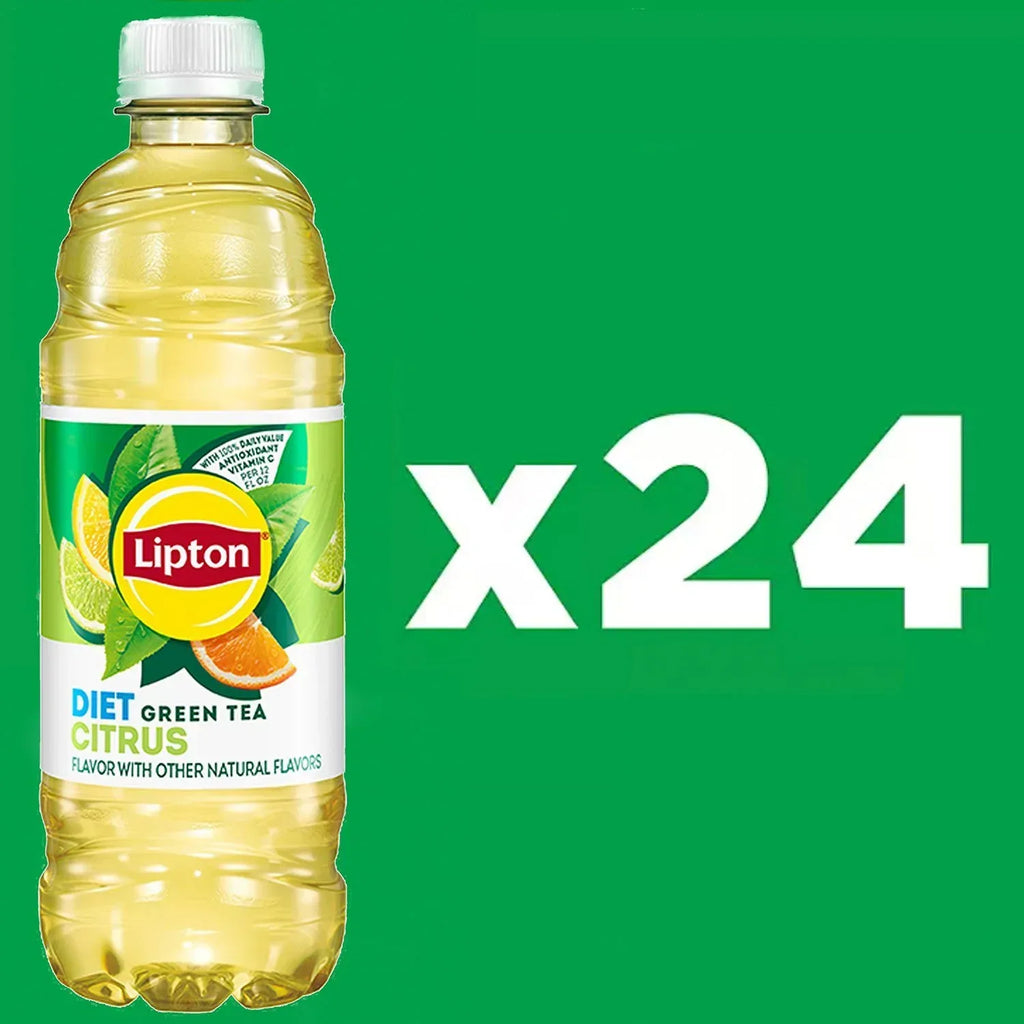 Lipton Diet Green Tea Citrus Iced Tea, 16.9 fl. oz., 24 pk.– Brands For ...