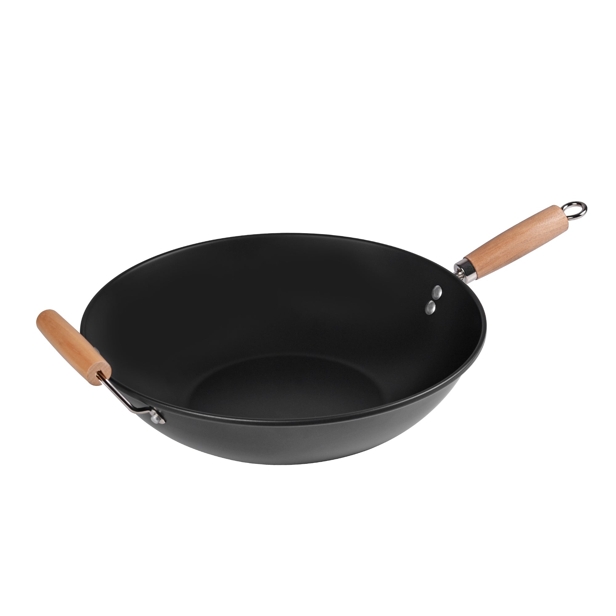 Mainstays Easy clean, hand wash recommended Carbon Steel, Non-Stick, N ...