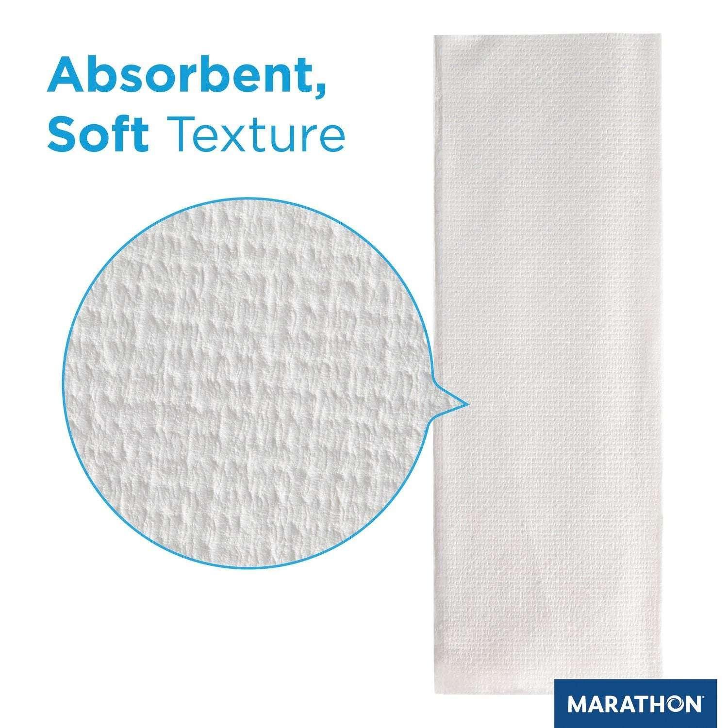 Marathon Multifold 1-Ply White Paper Towels 16 pks., 250 towels/pk ...