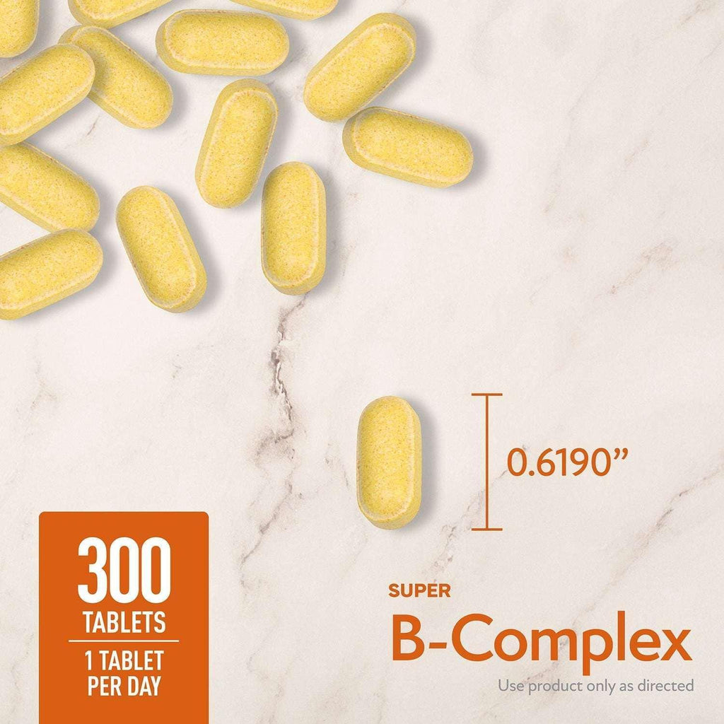 Member's Mark Super B-Complex Tablets, 300 ct.– Brands For Less USA