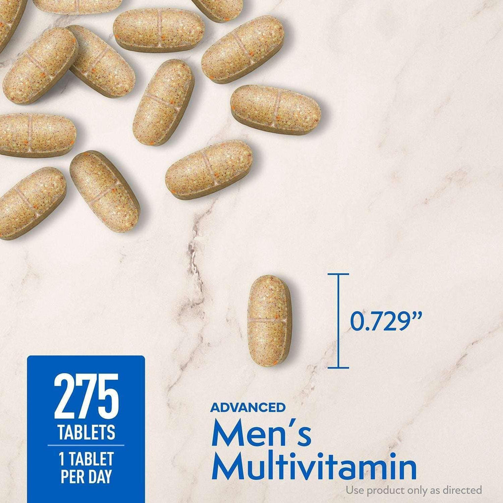 Member's Mark Advanced Men's Multivitamin Tablets, 275 ct.– Brands For ...