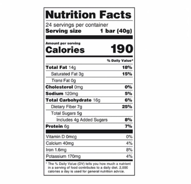 Member's Mark The Better Nut Bar, Dark Chocolate and Sea Salt, 24 ct ...