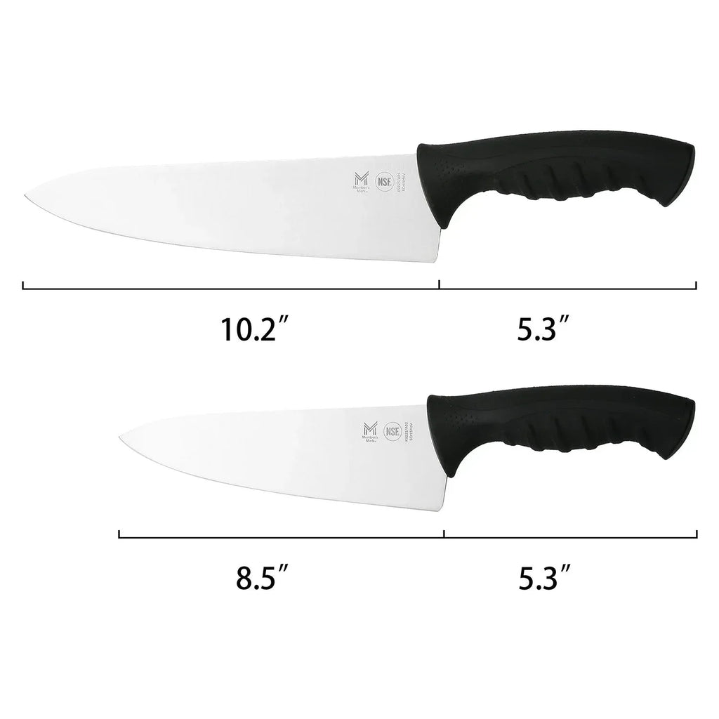 Member's Mark 8" & 10" Chef's Knives Set, 2 pk.– Brands For Less USA