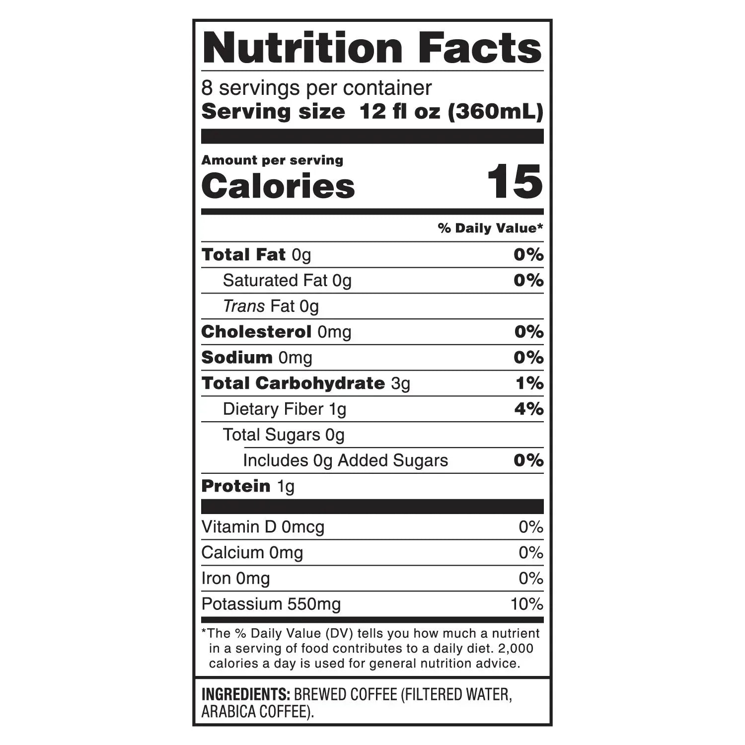 Member's Mark Donut Shop Iced Coffee, 48 fl oz., 2 pk.– Brands For Less USA