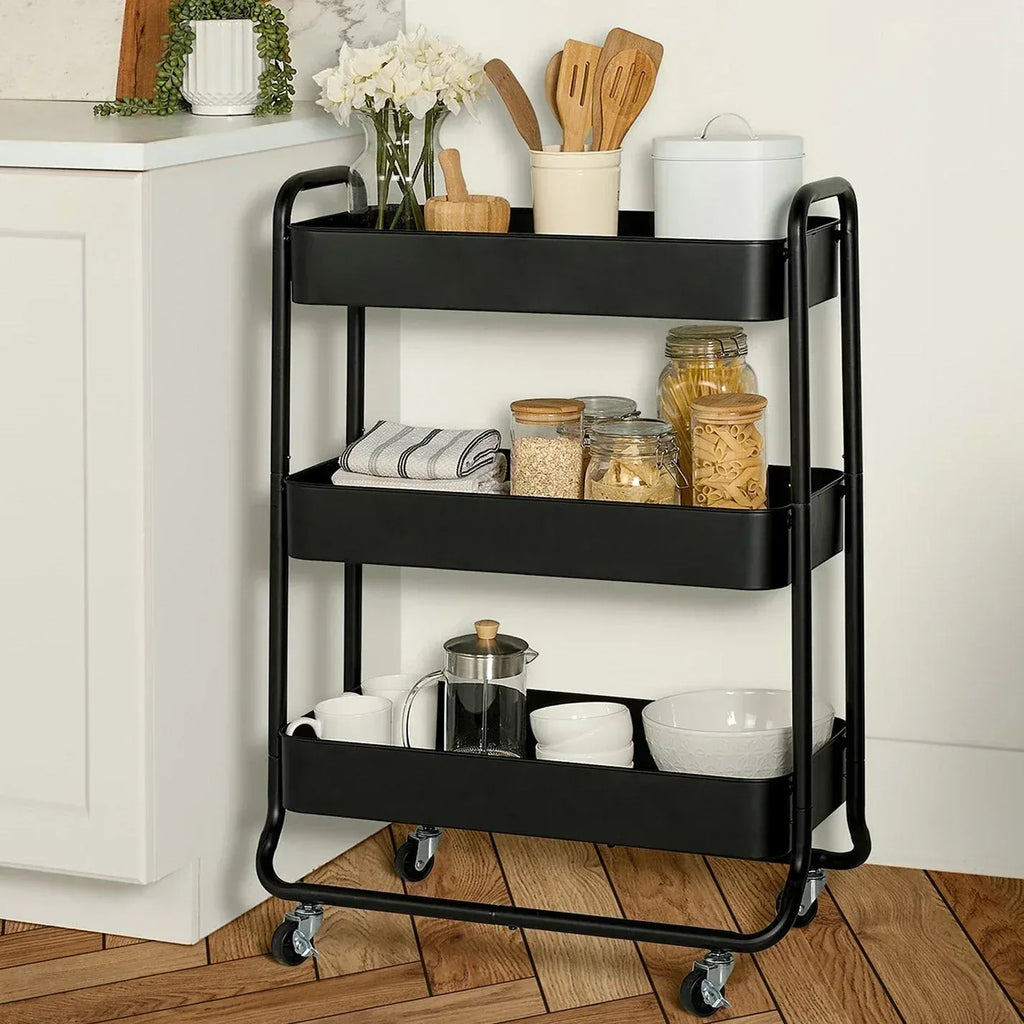 Neatfreak 3-Tier Extra-Wide Rolling Cart– Brands For Less USA