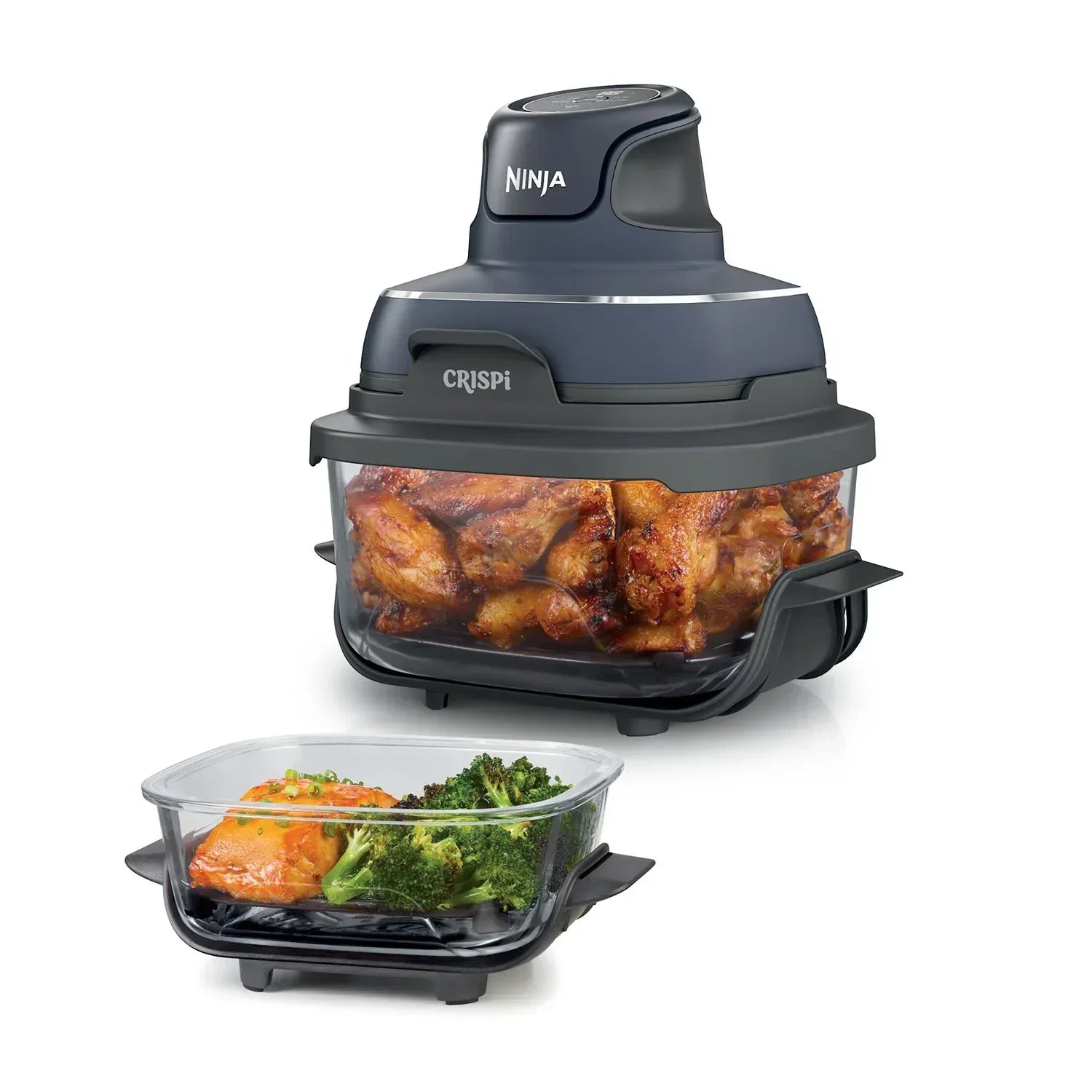 Ninja Crispi 4-in-1 Portable Glass Air Fryer Cooking System– Brands For ...