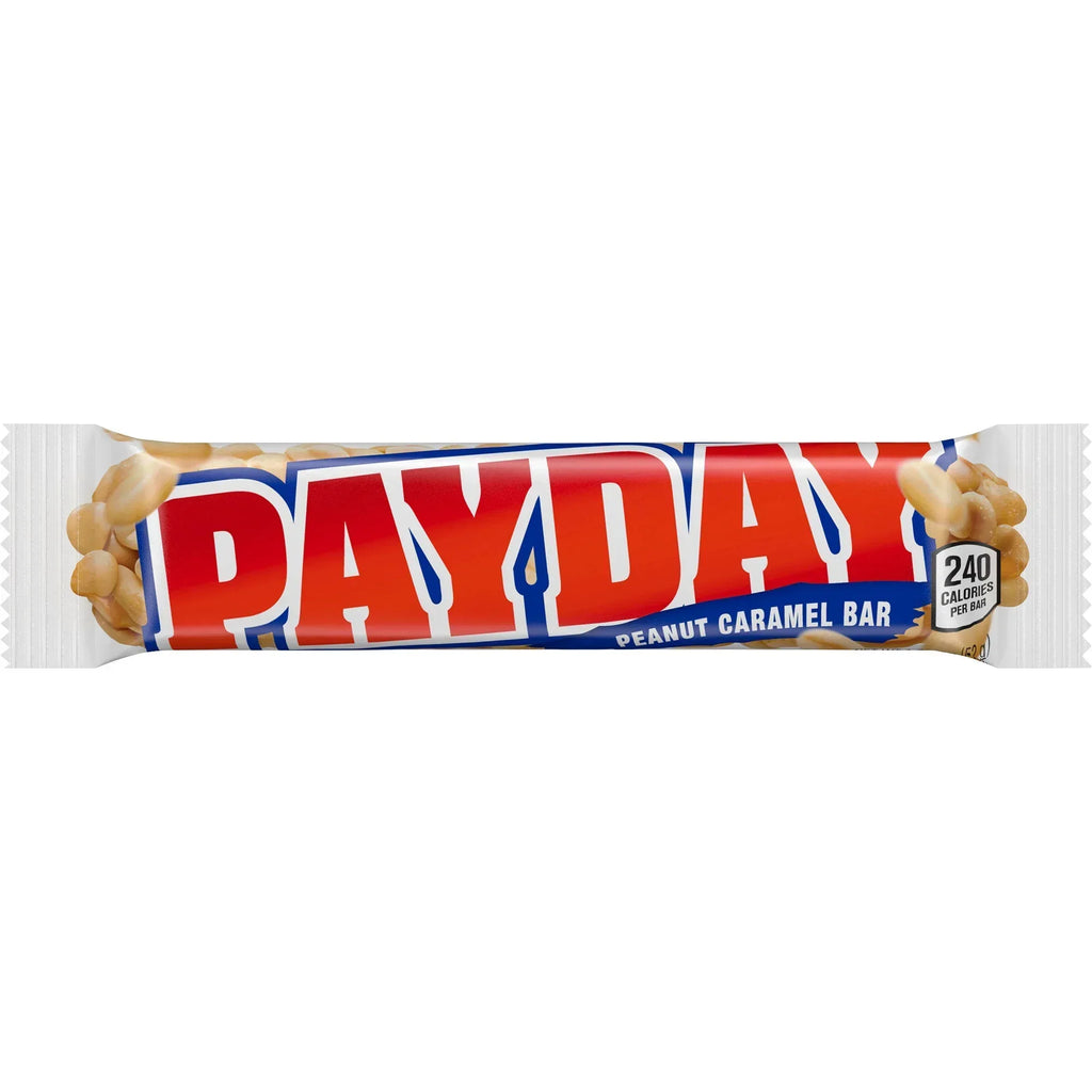 Payday Peanut Caramel Bar, 1.85 oz, 24-count– Brands For Less USA