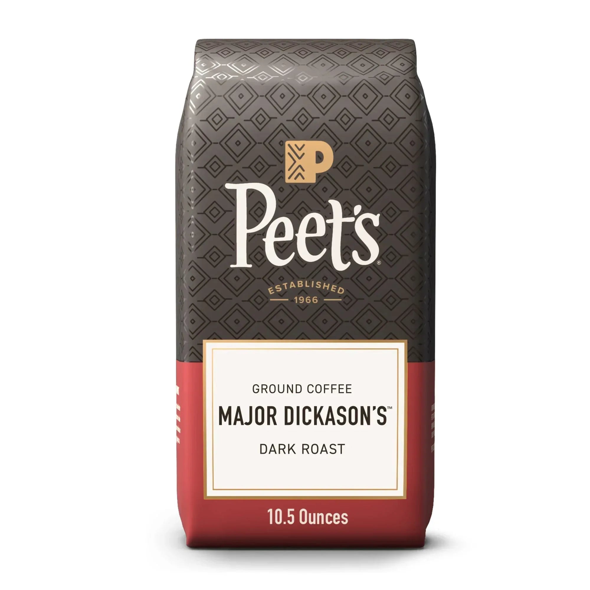 Peet's Coffee Major Dickason's Blend Premium Dark Roast Ground Coffee ...