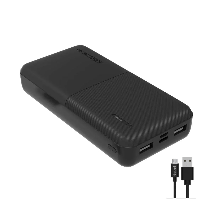 Pocket Juice Slim Pro 20,000mAh, Portable Power Bank and Charger with ...
