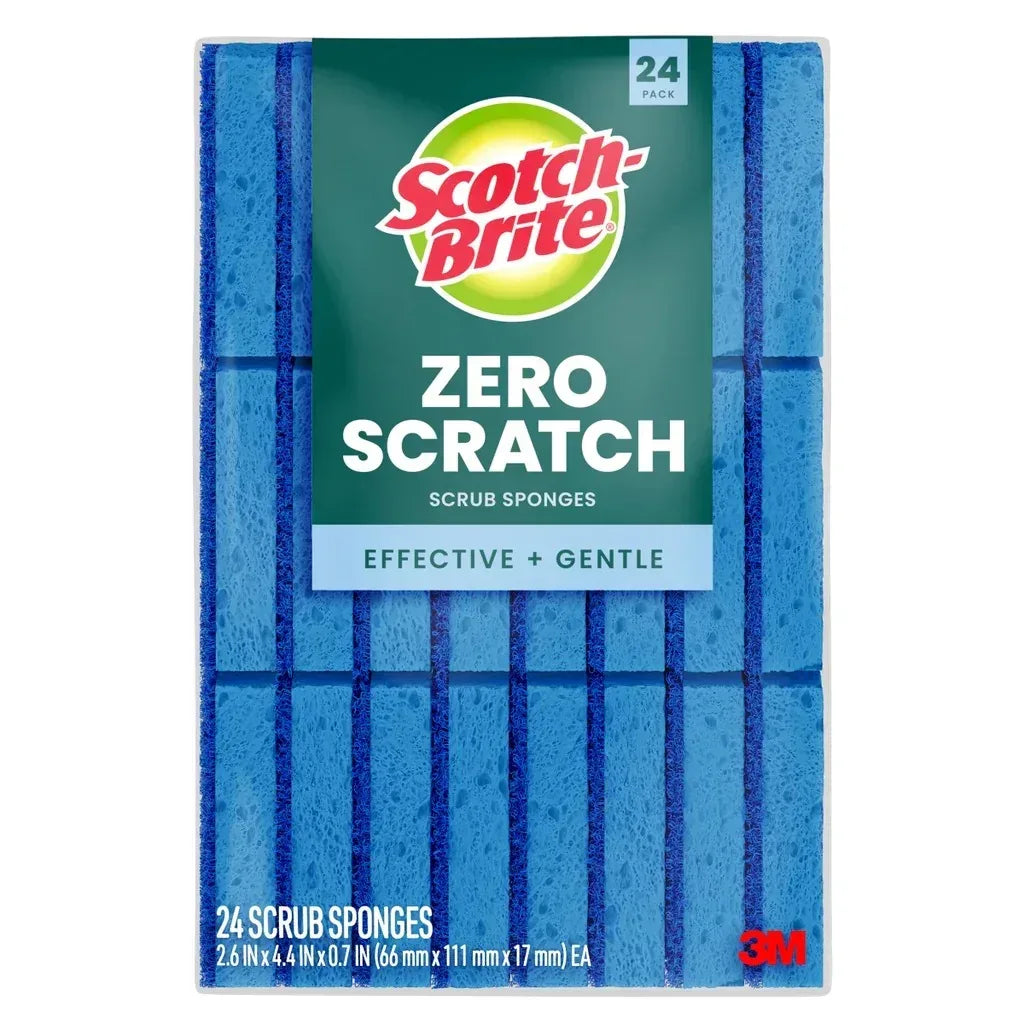 Scotch-Brite Zero , Scratch Sponge24-count– Brands For Less USA