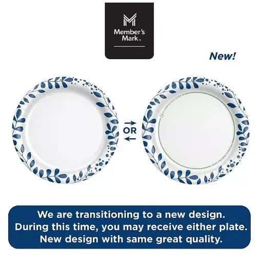 Member's Mark Ultra Dessert/Snack Paper Plates, 6.875", 330 ct.– Brands ...