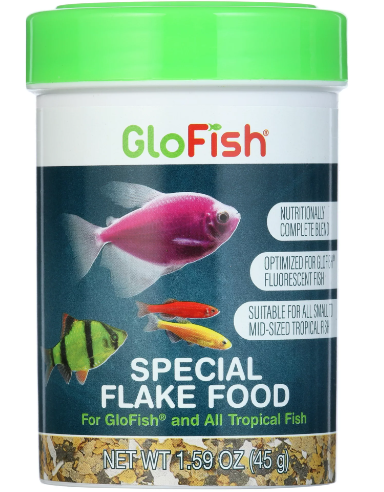 glofish Special Flake Food 1.59 Ounces, Tropical Fish Food– Brands For ...