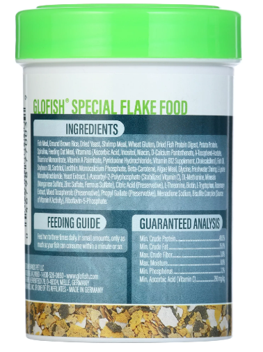 glofish Special Flake Food 1.59 Ounces, Tropical Fish Food– Brands For ...