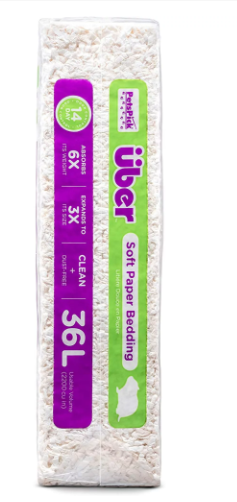Pets Pick 36L White Uber Pet Bedding, Hamster, Rabbit, Rat– Brands For ...