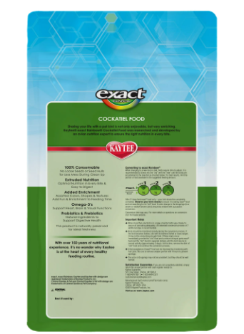 Kaytee Exact Rainbow Cockatiel 3 lb– Brands For Less USA