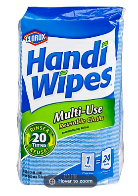 Clorox Handi Wipes Multi-use Reusable Cloths, 72 ct.– Brands For Less USA